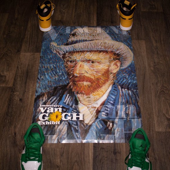 Art | Vincent Van Gogh Exhibit Self Portrait Poster | Poshmark